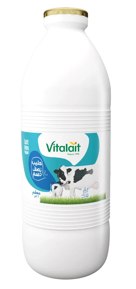 Lait demi-écrémé U.H.T