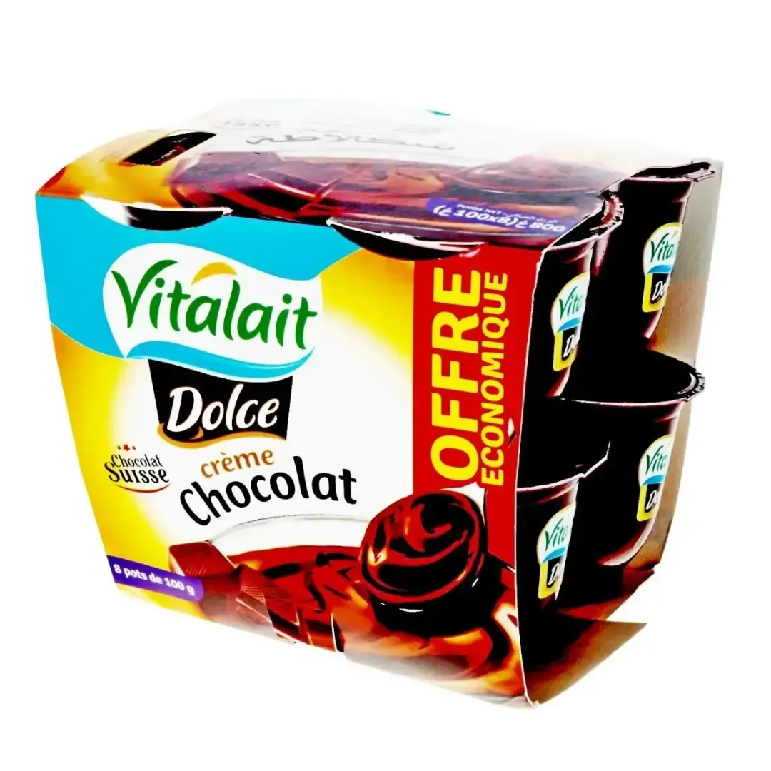 Pack de crèmes desserts Dolce Liégeois chocolat Suisse