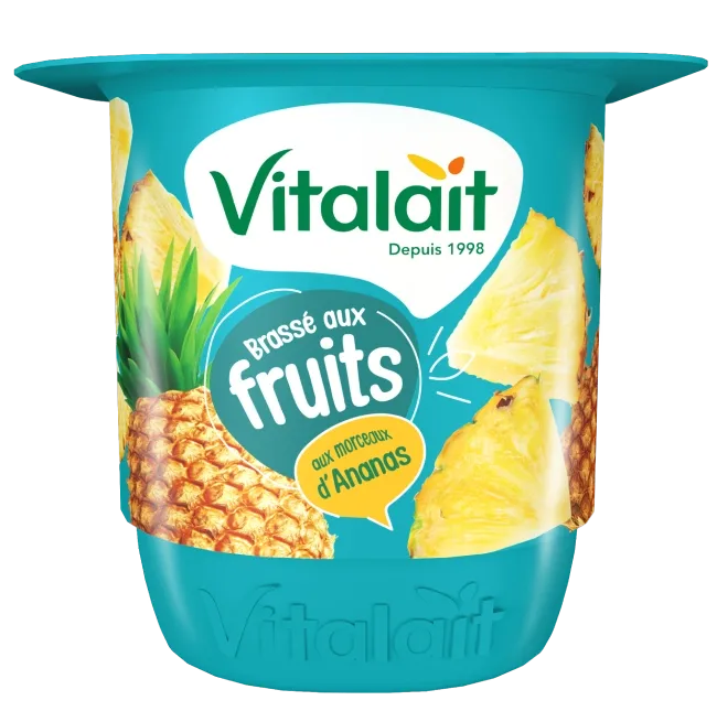 Yaourt brassé ananas