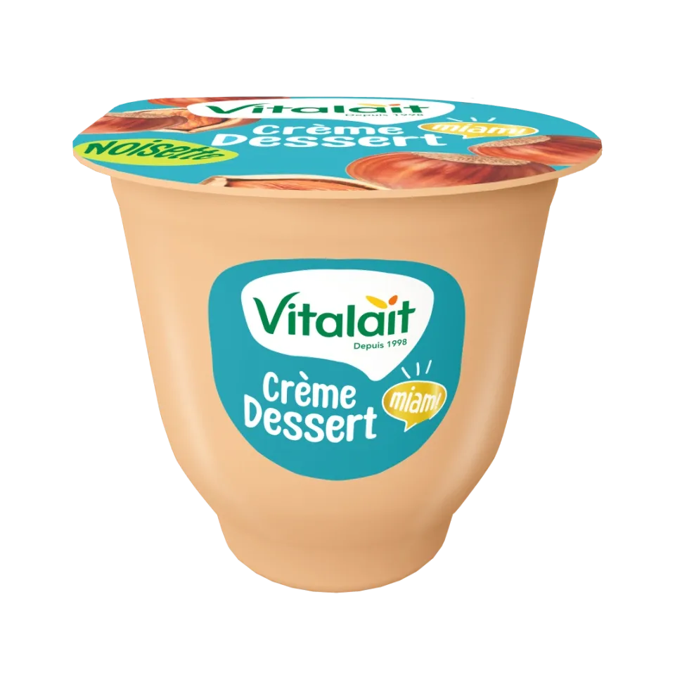 Crème dessert noisette Dolce